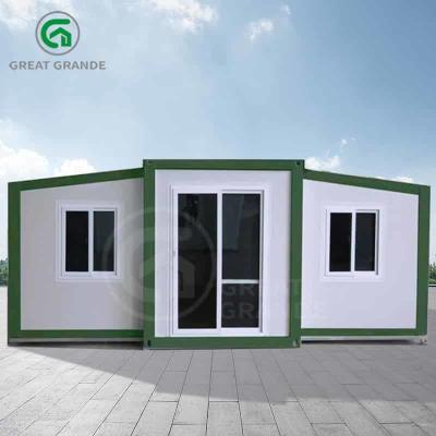 China Casa Prefabricada dobrável de 20 pés Fabricante Conveniente Resistência ao transporte terremotos à venda