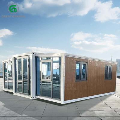 Cina Container per spedizioni espandibile da 20 ft Home Manufacturer Pannelli compositi per isolamento e insonorizzazione delle pareti in vendita