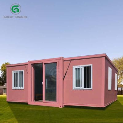 Китай 20FT портативные расширяемые дома удобство комфорт оцинкованная стальная рама композитные стеновые панели продается