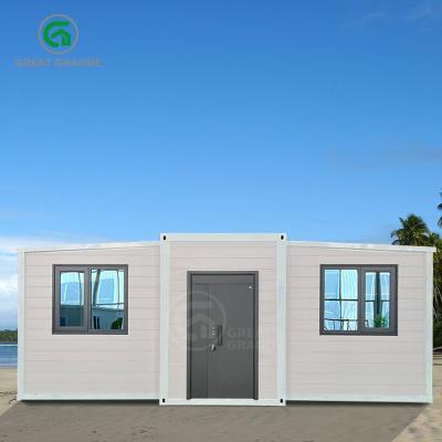 China Casa pré-fabricada expansível suporte à personalização de janelas de vidro duplo e instalação de banheiros à venda