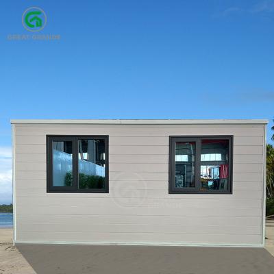 China Casa pré-fabricada expansível suporte à personalização de janelas de vidro duplo e instalação de banheiros à venda