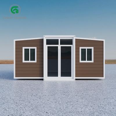 China Abrigo modular e expansível personalizável com piso de cimento de 18 mm e compensado de bambu de 18 mm à venda