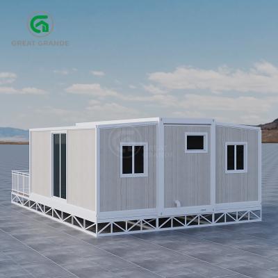 Cina Standard Size 40FT Portable Foldable House with Sandwich Panel Wall in vendita