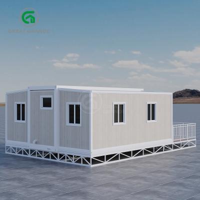 Cina Standard Size 40FT Portable Foldable House with Sandwich Panel Wall in vendita