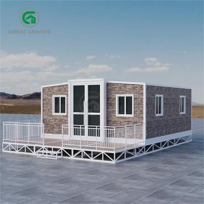 Cina 20FT Participation In Exhibitions Expandable Prefab House With Double Glazed Windows in vendita