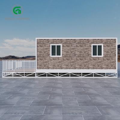Cina 20FT Participation In Exhibitions Expandable Prefab House With Double Glazed Windows in vendita