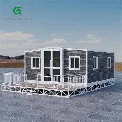 Cina Expandable Prefab House Assistance With Purchasing Furniture Second Level 9 Degrees in vendita