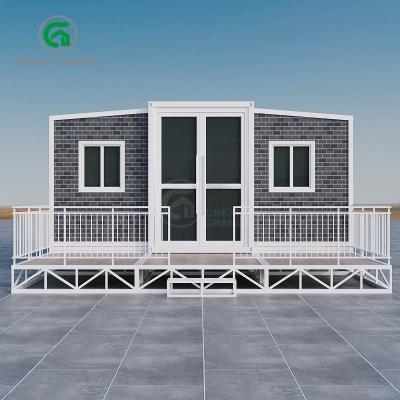 Cina Expandable Prefab House Assistance With Purchasing Furniture Second Level 9 Degrees in vendita