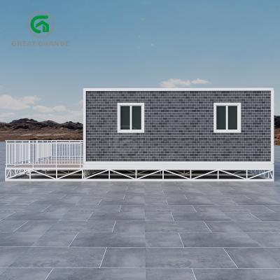 Cina Expandable Prefab House Assistance With Purchasing Furniture Second Level 9 Degrees in vendita