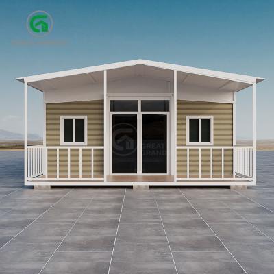 Cina 40FT Chinese Foldable House Steel Square Tube Earthquake Resistant in vendita