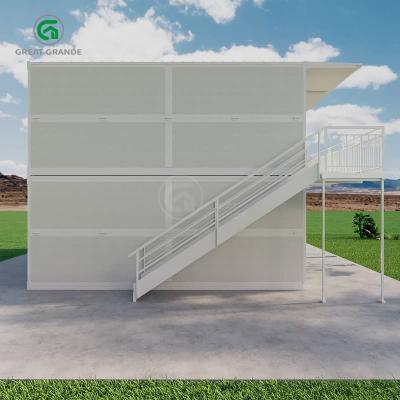 Cina Allegato di alluminio Antifurto Integrated Window Folding Container Casa Dimora temporanea / permanente in vendita