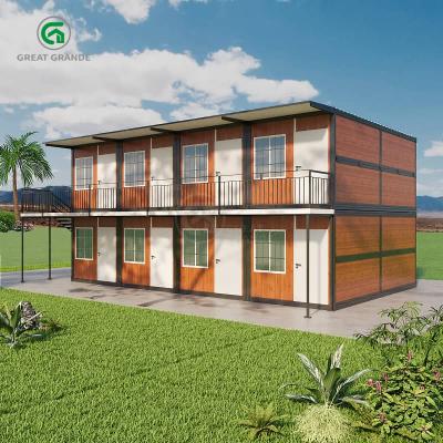 Cina 20 piedi Casa di contenitori fabbrica dormitorio dei lavoratori installazione rapida in vendita