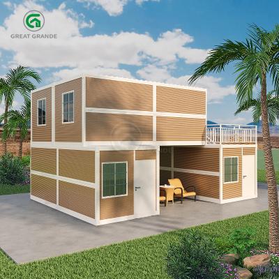 China Construction And Transportation Advantages Foldable Container House In Just 4 Steps Quick Installation for sale