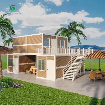 China Construction And Transportation Advantages Foldable Container House In Just 4 Steps Quick Installation for sale