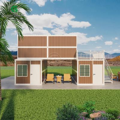 China Gepatenteerde waterdichte technologie opvouwbare container huis creatief container huis Te koop