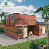 China 20FT Folding Container Home With Pre-installed Features And Electrical Systems for sale