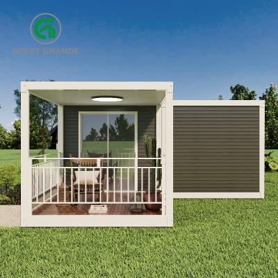 China Estructura plegable Casa de contenedores modular aislamiento vivienda fuera de la red vivienda de emergencia en venta