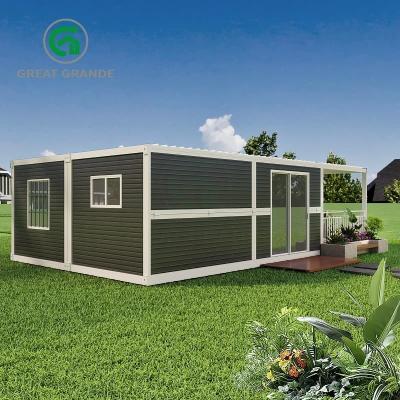 China Estructura plegable Casa de contenedores modular aislamiento vivienda fuera de la red vivienda de emergencia en venta