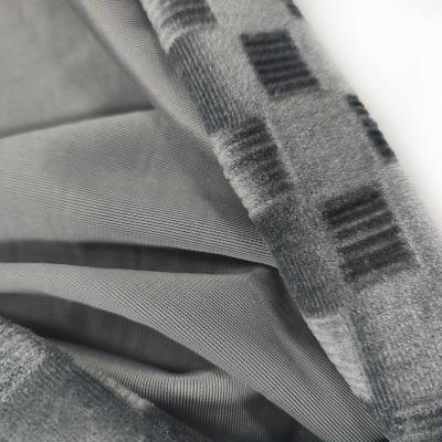 Cina Il plaid di colore solido ha spazzolato il velluto che della Corea 250 GSM hanno tricottato il tessuto del poliestere per abbigliamento in vendita