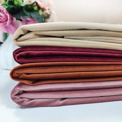 Cina 250 GSM Holland Velvet Fabric Lisi Micro hanno tagliato la tappezzeria Sofa Curtain in vendita