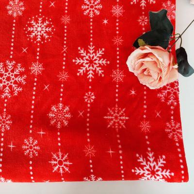 Cina Poliestere stampato molle eccellente 100% di Coral Fabric 240GSM della flanella per uso di Natale in vendita