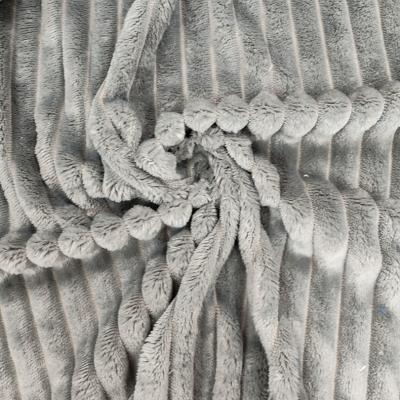 Cina tessuto del vello della flanella del jacquard 150D tricottato in vari colori 270 GSM in vendita