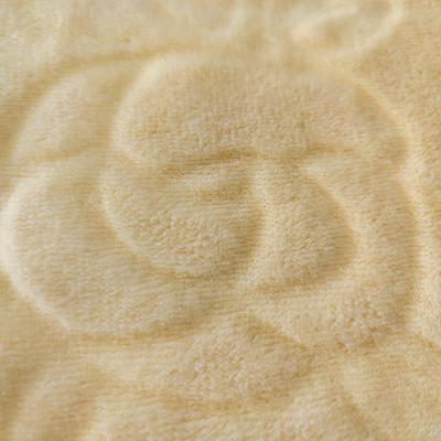 Cina Mucchio 340GSM del taglio del tessuto del vello della flanella di Ployester 150D in vendita