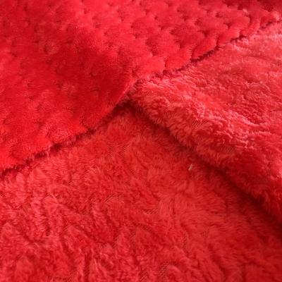 Cina scarpe generali della lettiera del tessuto del vello del poliestere 340gsm 100 in vendita