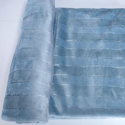China 320gsm de Stof van het polyesterflanel Te koop