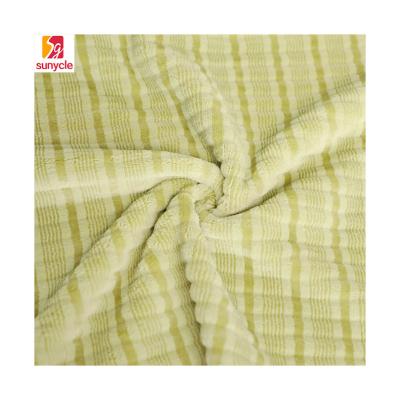 Cina Tessuto tosato cationico 280gsm 150D del vello della flanella per il pigiama Toy Blankets in vendita