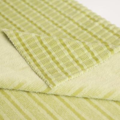 Cina Tessuto tosato cationico 280gsm 150D del vello della flanella per il pigiama Toy Blankets in vendita