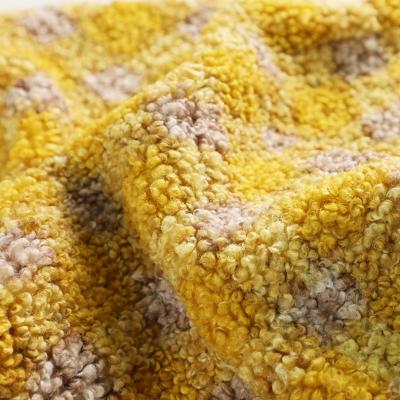 China 58“ 60“ de Stof van de Plaidsherpa van 150D 300gsm voor Sofa Toys Pillowslip Te koop