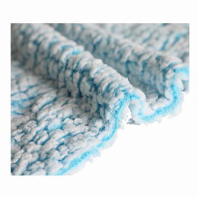 Cina La parte posteriore ha stampato il doppio poliestere laterale 100% del velluto di cotone 280gsm 288F del tessuto per le coperte in vendita