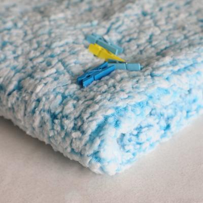 Cina La parte posteriore ha stampato il doppio poliestere laterale 100% del velluto di cotone 280gsm 288F del tessuto per le coperte in vendita