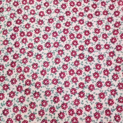 Cina Poliestere 100% del tessuto 310gsm del velluto del velluto del jacquard stampato fiore in vendita