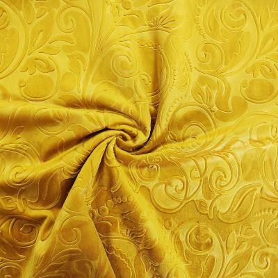 Cina Sofa Holland Velvet Fabric impresso 3D 320gsm 150D in vendita