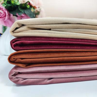 Cina Poliestere tricottato 100% di Holland Velvet Fabric 250gsm 150D in vendita