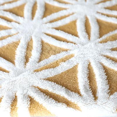 China Zonnebloemjacquard Shu Velveteen Fabric 280gsm voor Huis Textiel Algemene Pillowslip Te koop