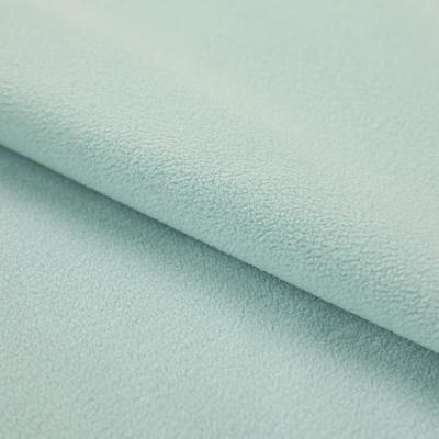 Cina Micro tessuto spesso 350gsm del vello di colore solido per le coperte dell'indumento in vendita