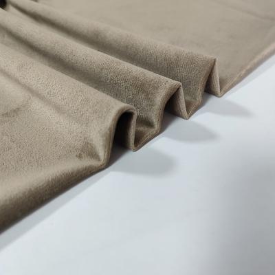 Cina Colore solido Sofa Cover Cushion Pillowslip della saia del poliestere piano di Holland Velvet Fabric 200gsm in vendita