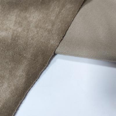 Cina Colore solido Sofa Cover Cushion Pillowslip della saia del poliestere piano di Holland Velvet Fabric 200gsm in vendita