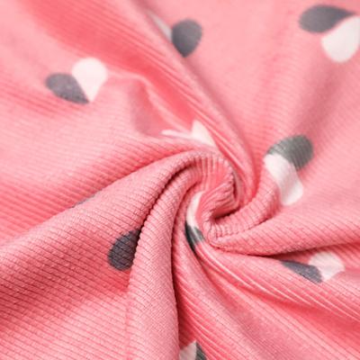 Cina Velluto rosa del tessuto da arredamento del tessuto 250gsm del velluto del velluto dell'elastam del poliestere in vendita