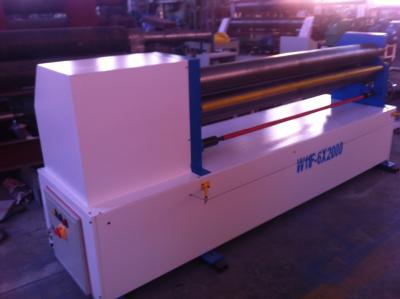China W11F-6X2000 China Manufacturing hot sell mechanical asymmetrical 3 rolls metal bending machine for sale