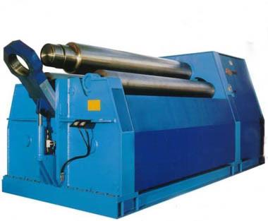 China W12-30*3000   Small hydraulic CNC four roller plate bending rolls machine carbon steel bending rolling for sale