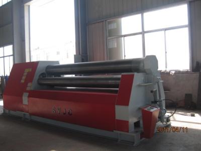 China W12-4*3200   LONG hydraulic CNC four roller plate bending rolls machine carbon steel bending rolling for sale