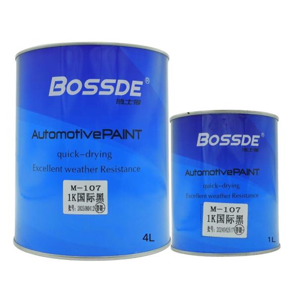 Quality Black 1K Automotive Paint Powerful Hiding Strength For Global Distributors Workshops for sale