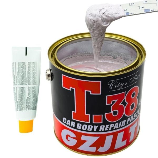 Quality Fast Drying Body Filler Efficient Rapid Cure 2K 3.2kg for Collision Repair for sale