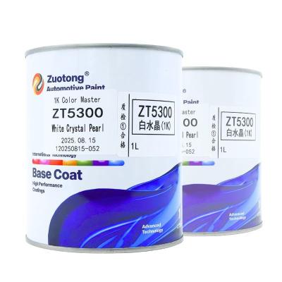 China Automotive White Pearl Paint Reliable Crystal Effect 1L High Coverage For Car Refinish for sale