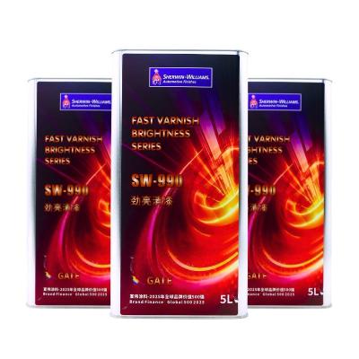 China Sherwin Williams HS 2K Clear Coat High Hardness 5L For Automotive Refinish for sale