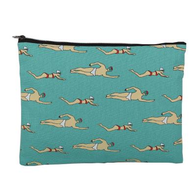China Durable-and-fancy-canvas-toiletry-makeup bag for sale
